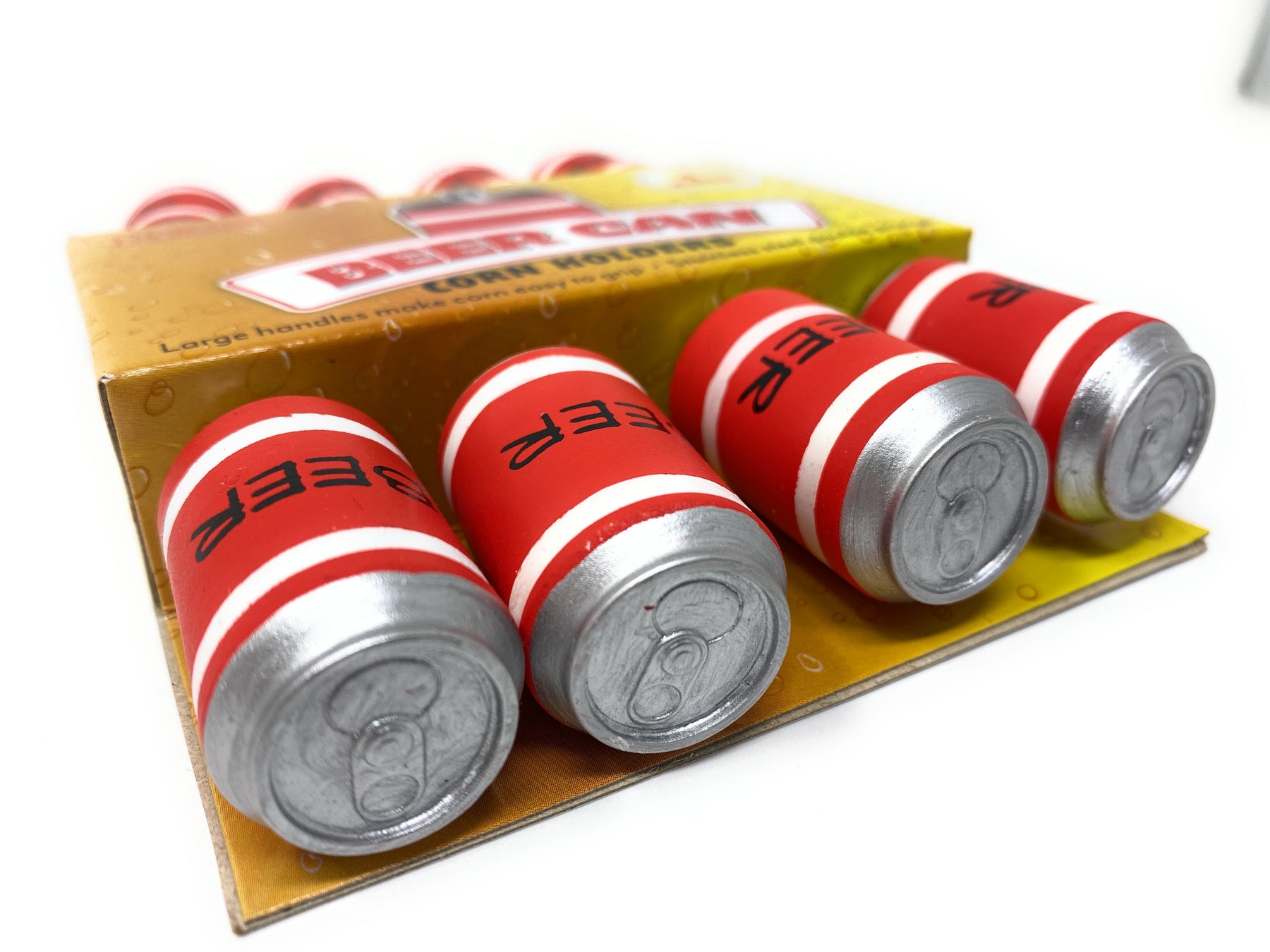 Beer can corn on the cob holders – Cyprus BBQ